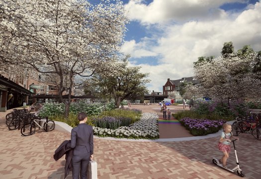 Gemeente Gilze en Rijen: Wilhelminaplein Rijen